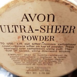 Avon | Makeup | 239 Avon Vintage Ultra Sheer Loose Face Powderpuff ...